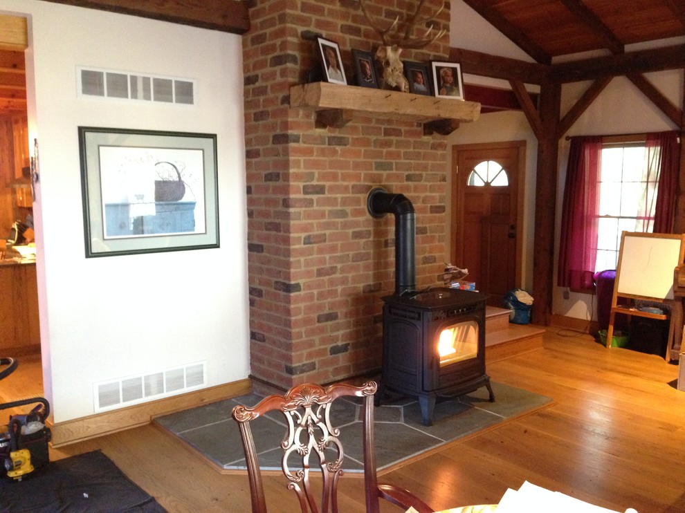 Free Standing Pellet Stoves - Traditional - Living Room - Other - by ...