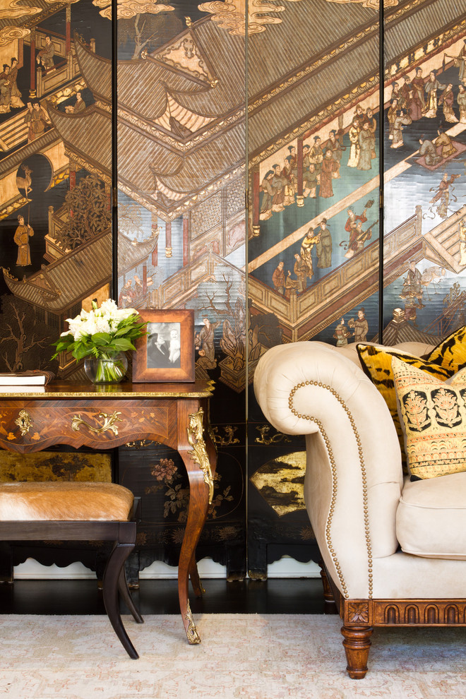 French Colonial Living Room - Traditional - Living Room - Los Angeles ...