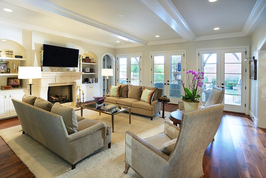 French Country Inspired - Classique - Salon - Nashville - par Castle ...