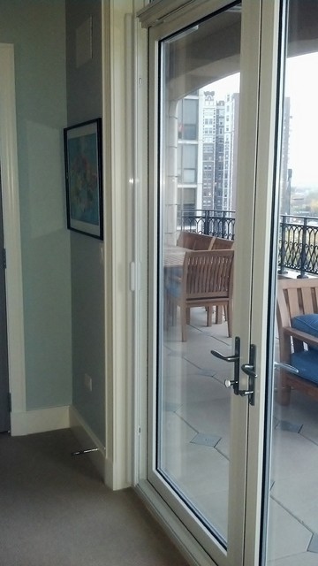 French/Double Doors-Mirage retractable door screens - Living Room ...