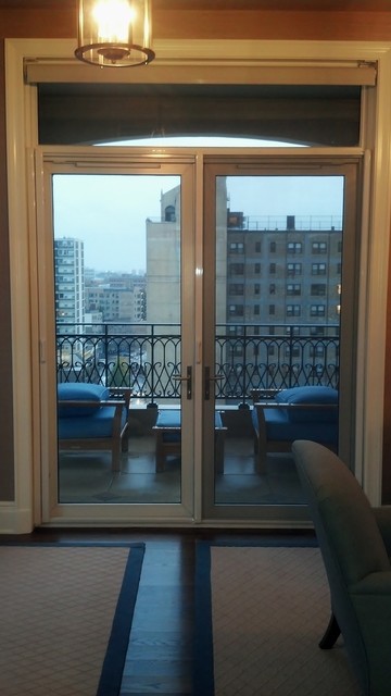 French/Double Doors-Mirage retractable door screens - Living Room ...