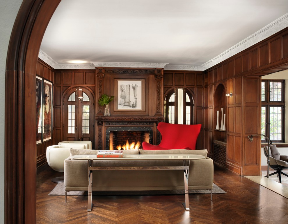 French Eclectic meets Modern - Eclectic - Living Room - St Louis - by ...