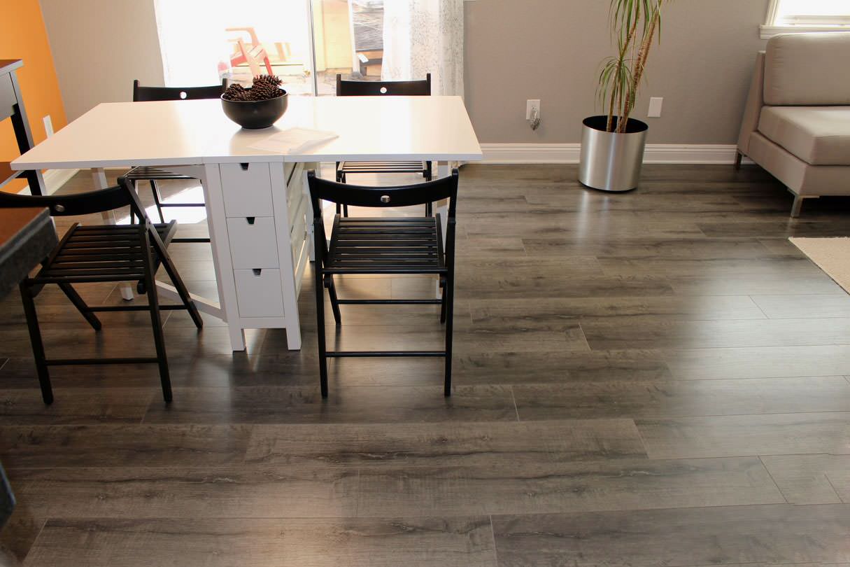 Dark Grey Laminate Flooring
