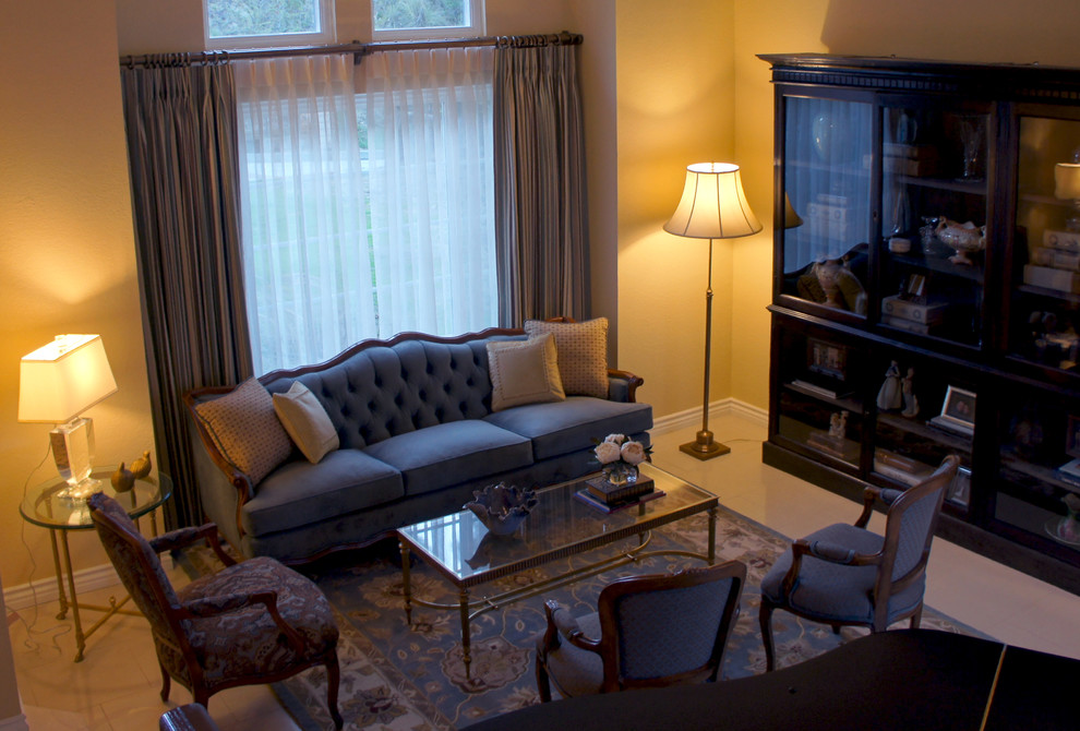 French Traditional Living Room