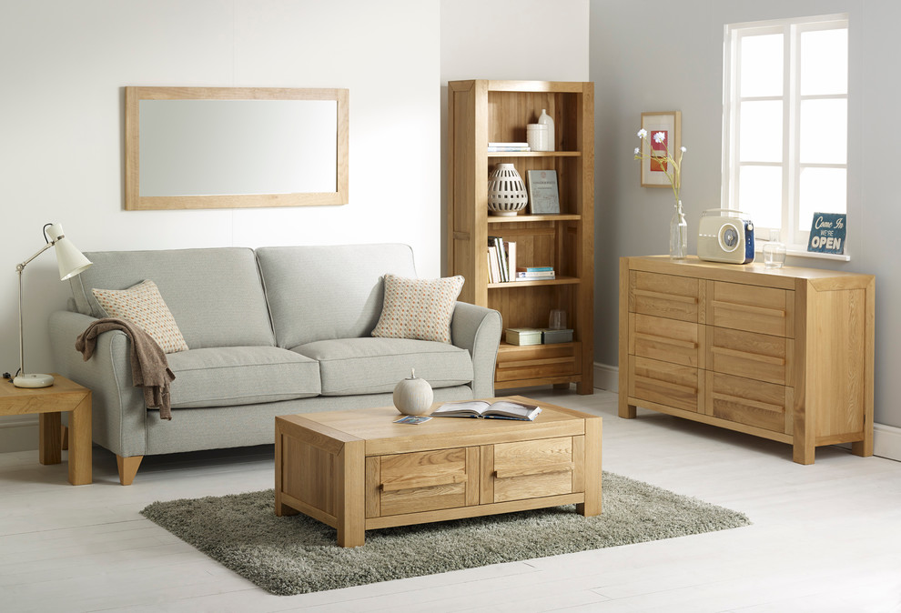 Fresco Natural Solid Oak Living Room Traditional Living Room Fresco Natural Solid Oak Living Room Traditional Living Room