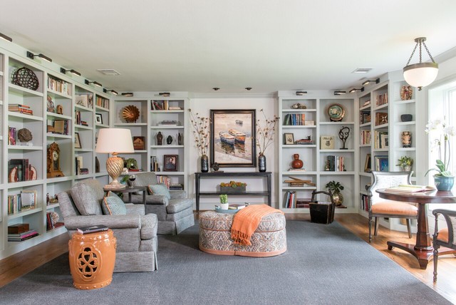 Room of the Day: A Peaceful Library Serves as a Couple’s Retreat