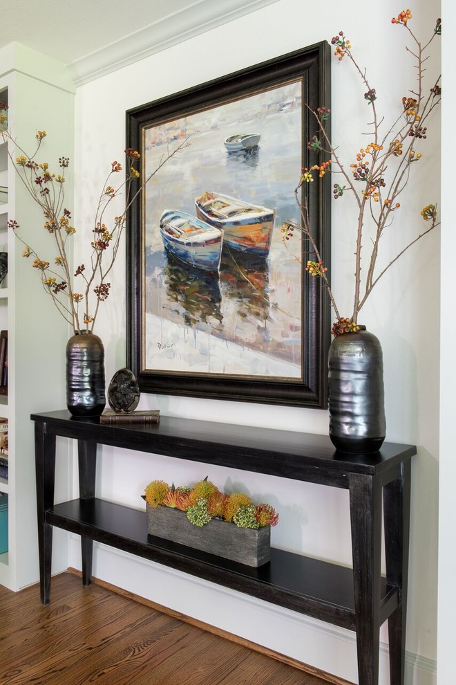 Fresh Classic Preston Hollow Library - Traditional - Living Room ...