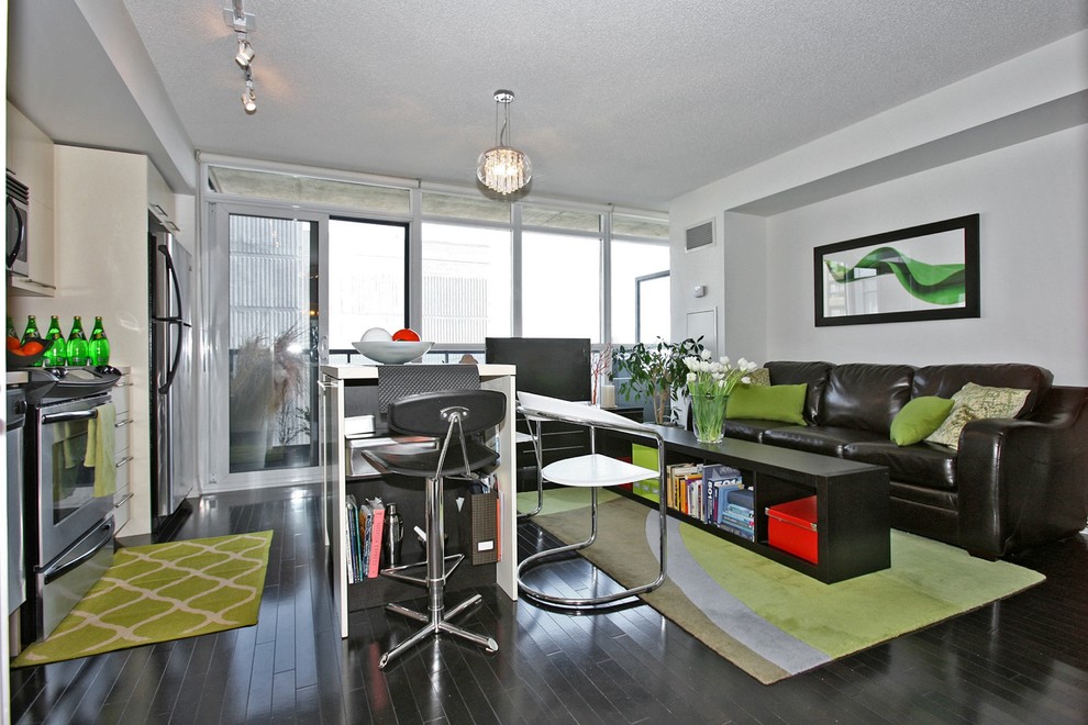 Fresh Urban Condo design - Modern - Living Room - Toronto - by Theo ...