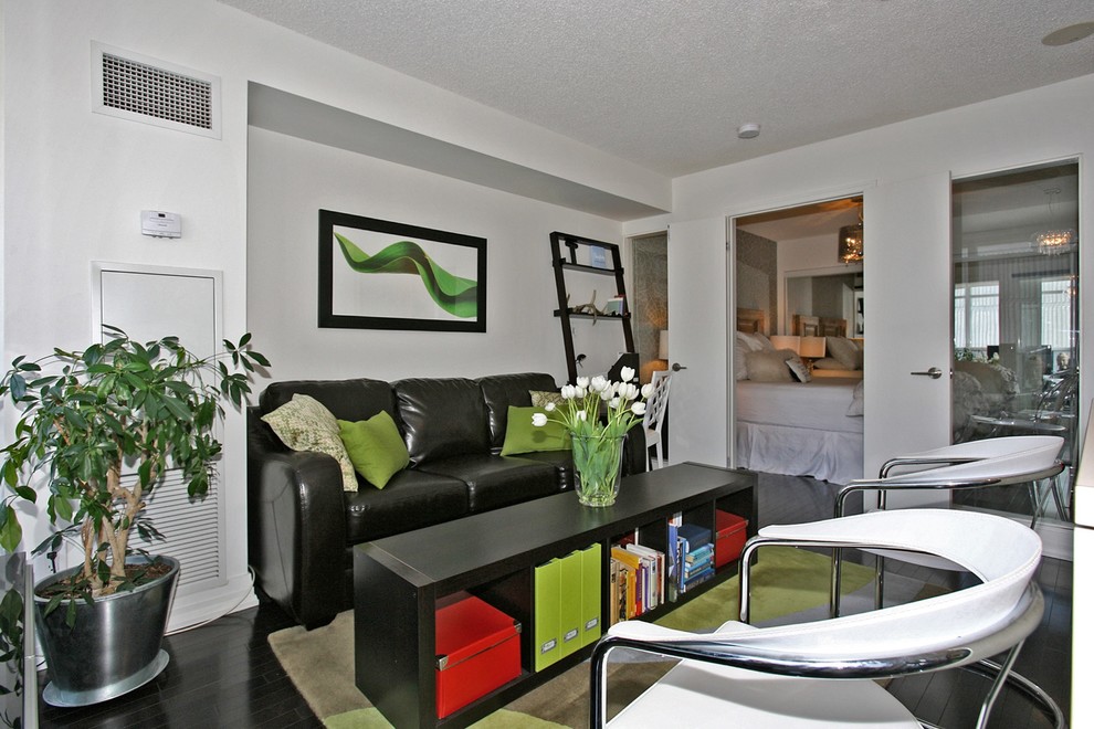 Fresh Urban Condo design - Modern - Living Room - Toronto - by Theo ...