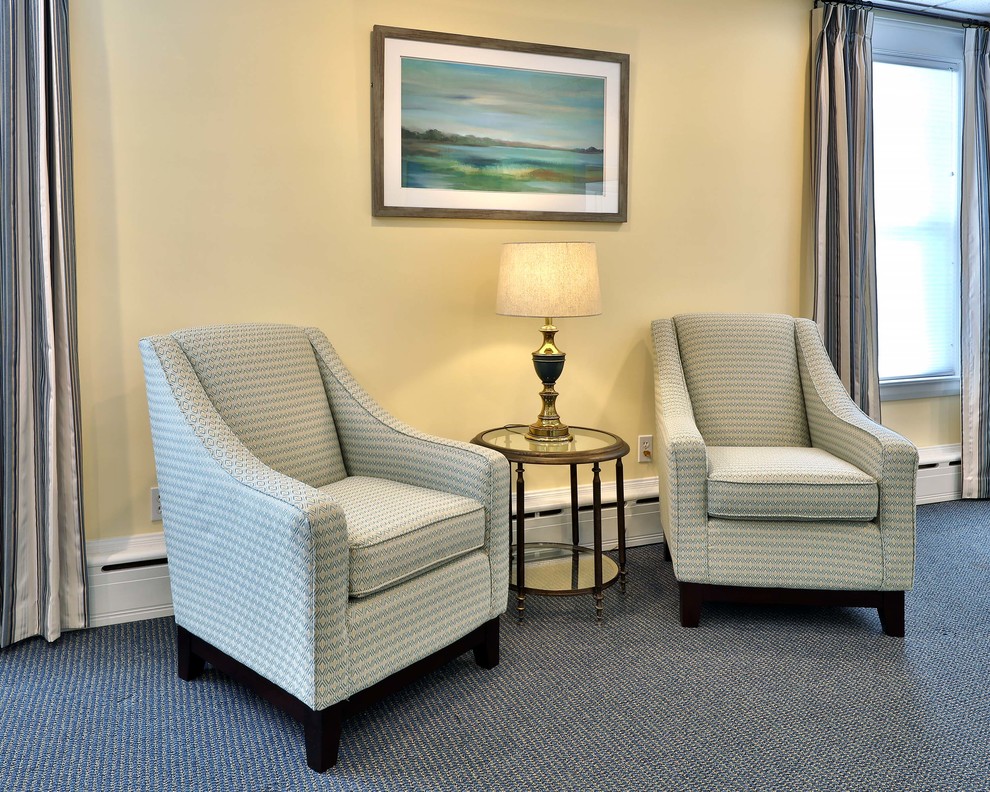 Funeral Home Remodel - Lawrence, MA - Transitional - Living Room ...