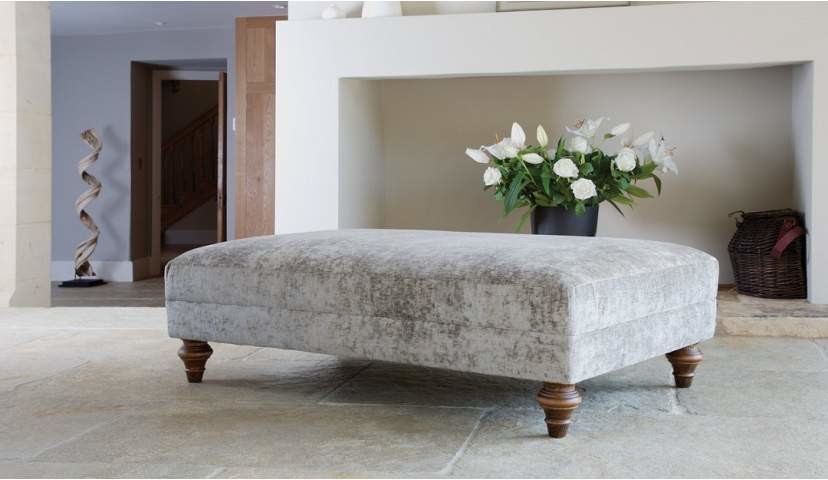 Galloway Large Footstool - Traditional - Bedroom - Surrey - by Darlings ...