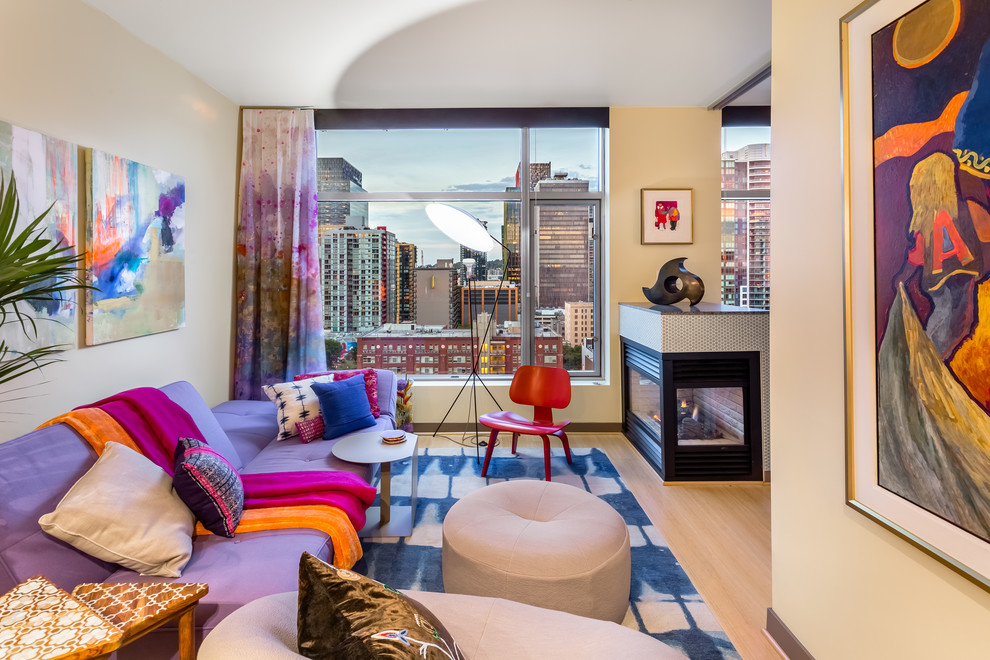 Garden Party - Contemporary - Living Room - Seattle - by Miller ...