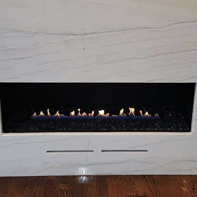 Gas Fireplaces - Modern - Living Room - New York - by Flue Tech Inc ...