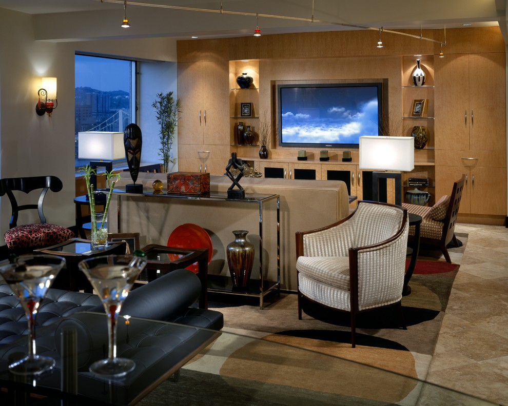 Gateway Contemporary - Eclectic - Living Room - Other - by Archetype ...