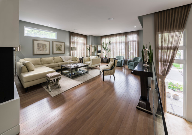 Geneva Home - Design First Interiors - Contemporain - Salon - Ottawa ...