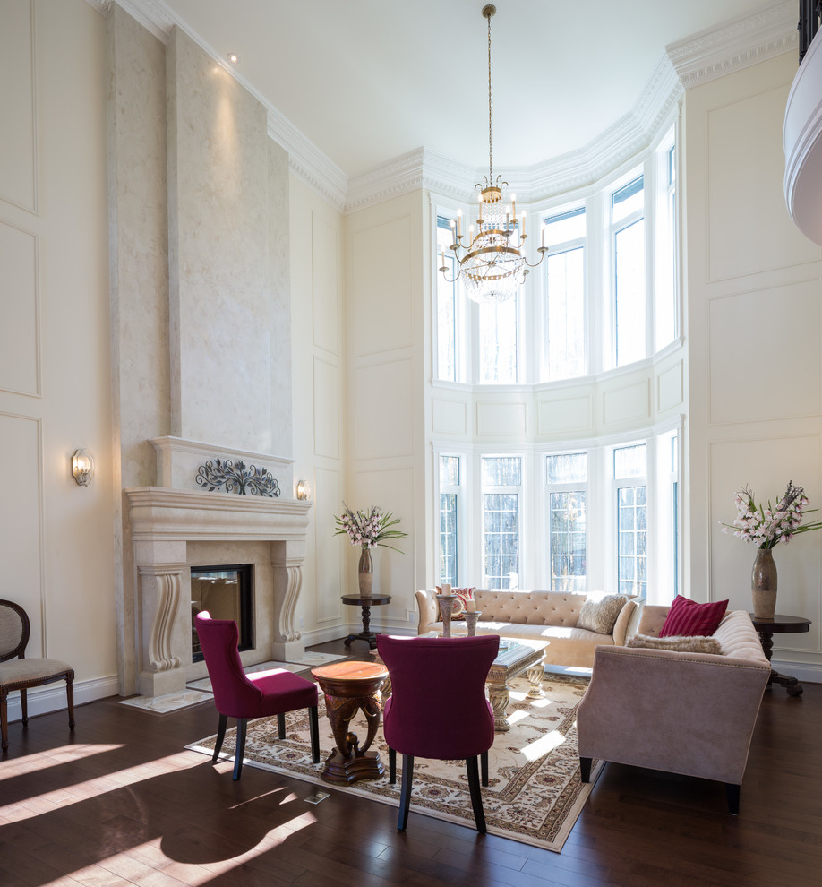 Georgian Inspired- Bearspaw - Traditional - Living Room - Calgary - by ...