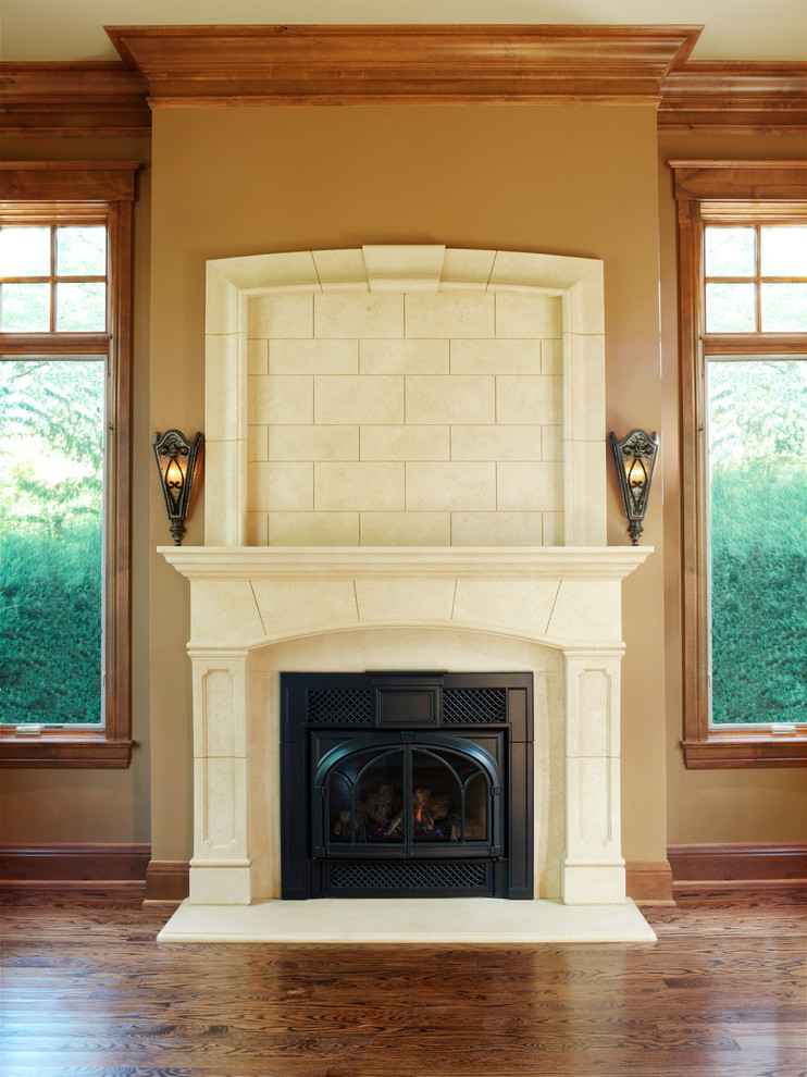 Gilpin New Home Scrape - Traditional - Living Room - Denver - by GRUBER ...