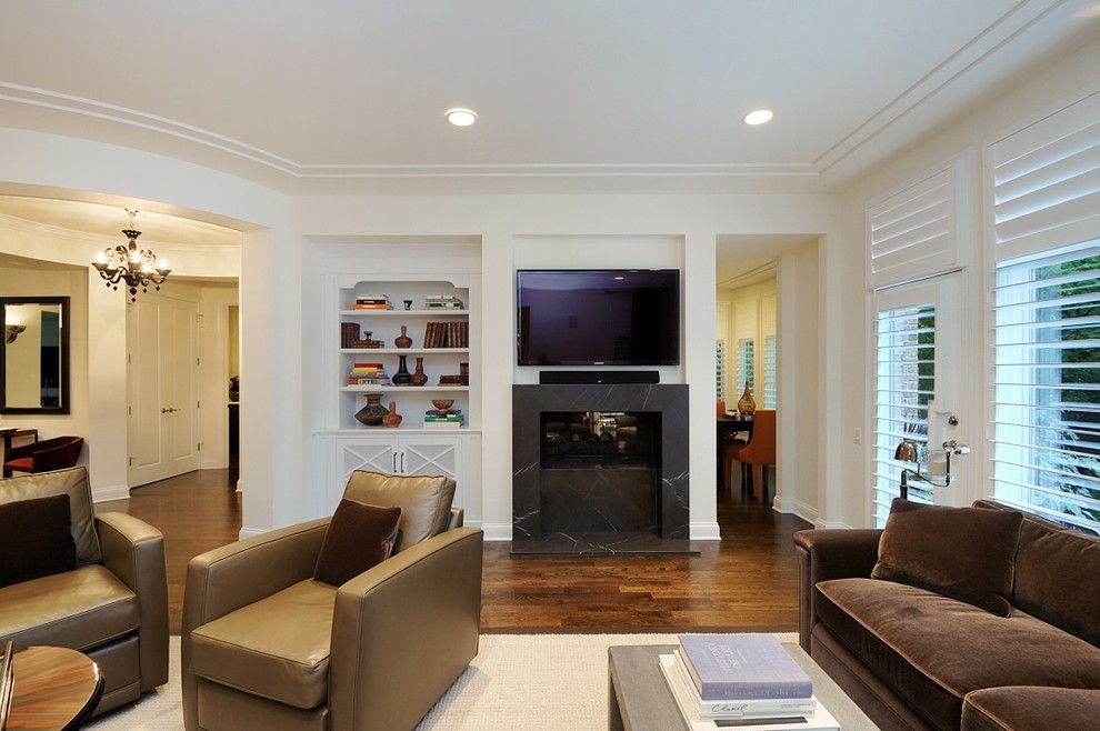Glencoe Remodel - Transitional - Living Room - Chicago - by Newgard ...