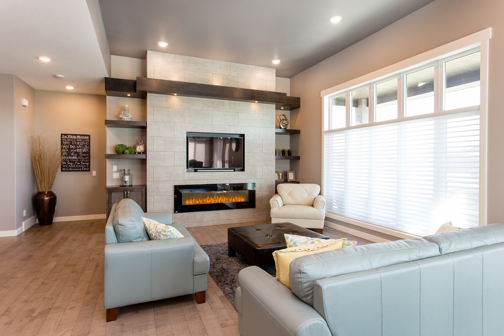 Glendale II - Modern - Living Room - Calgary - by Brost Developments ...