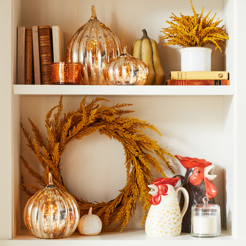 Gold Fall Decor Collection - Threshold™ - Modern - Living Room ...