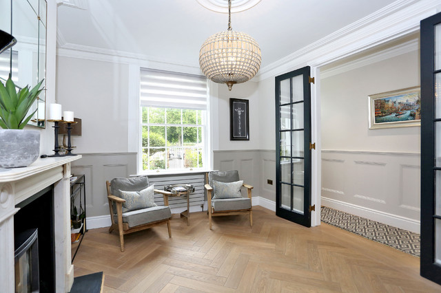 Grade 2 listed refurbishment with a 2 storey rear extension ...