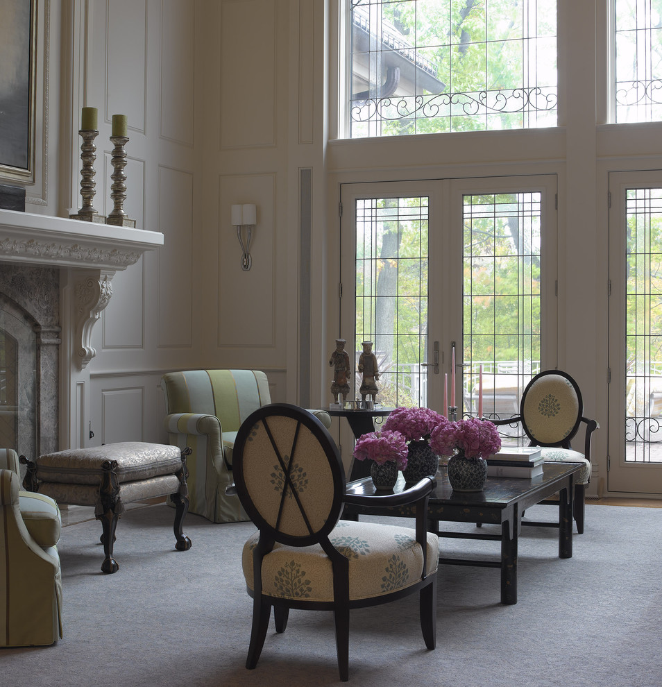 Grand Classic - Traditional - Living Room - Minneapolis - by Lucy ...