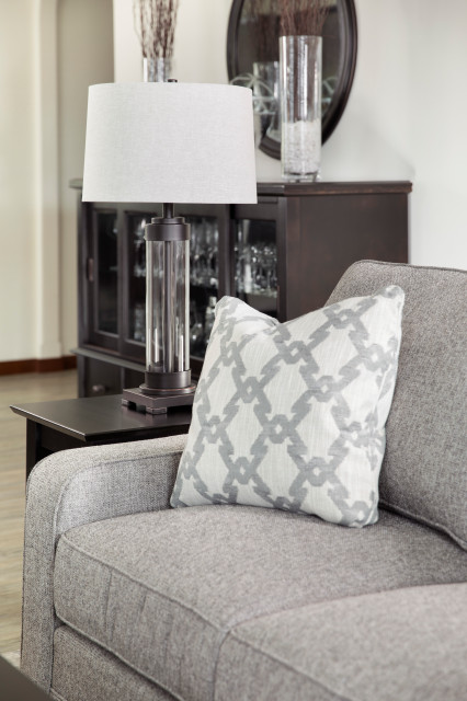 Great Living Room & Dining Room Design - Transitional - Living Room ...