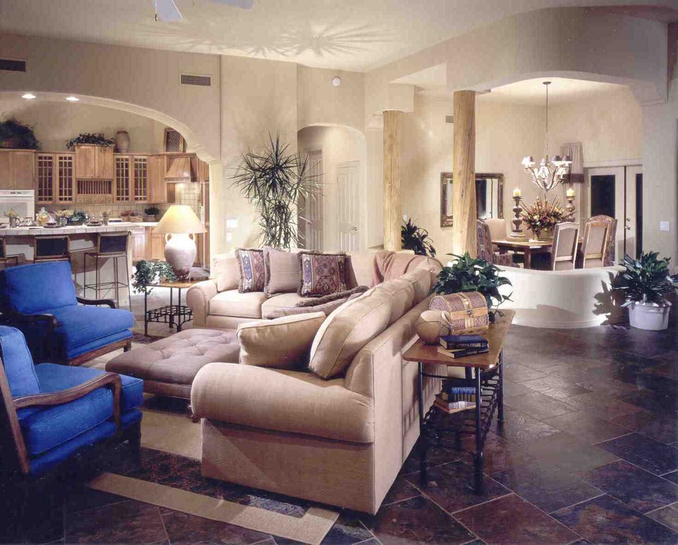 Great Room - Traditional - Living Room - Phoenix - by Designs By Robyn ...