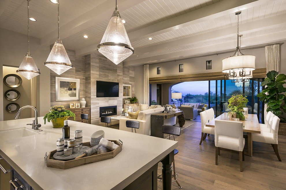 Great Room - Contemporary - Living Room - Phoenix - by Pacific ...