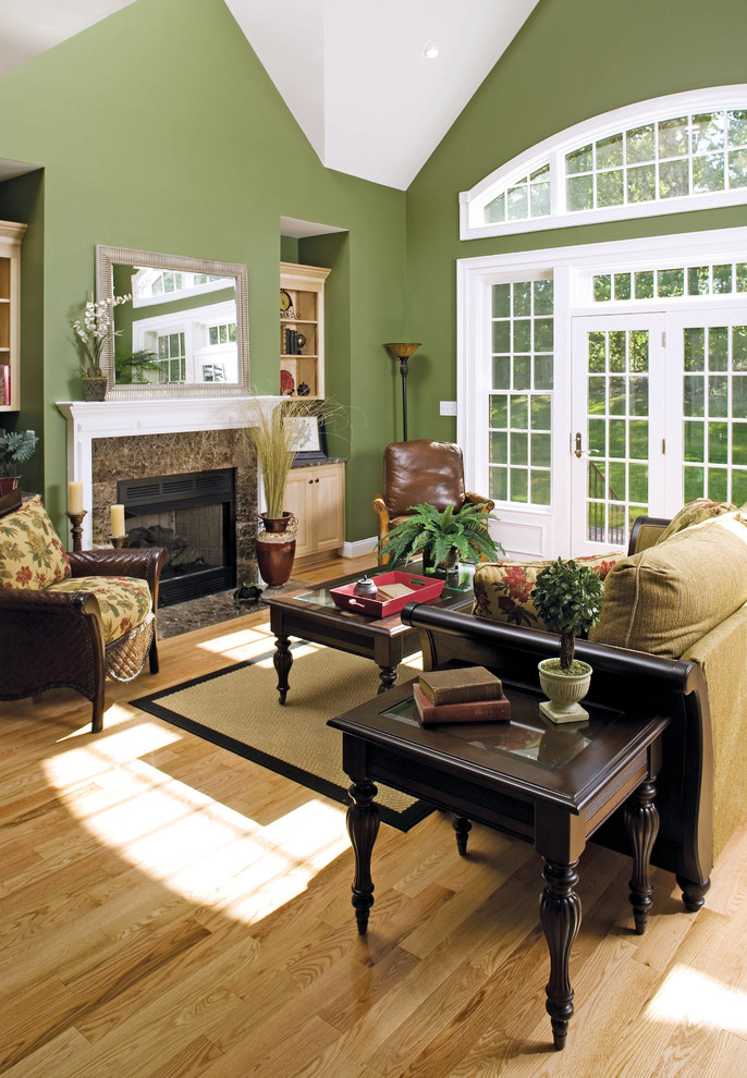 Great Room Photography of Don Gardner House Plans - Traditional ...