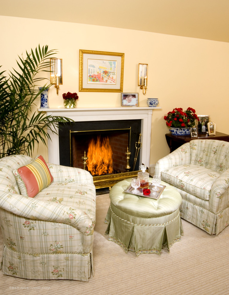 Greenwich Ct. lake home - master bedroom - Traditional - Living Room ...