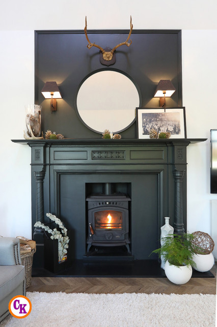 Grey Gate Lodge - Modern Victorian Gate Lodge Style - Living Room ...