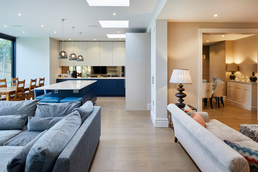 Ground floor open plan living area - Modern - Living Room - London - by ...