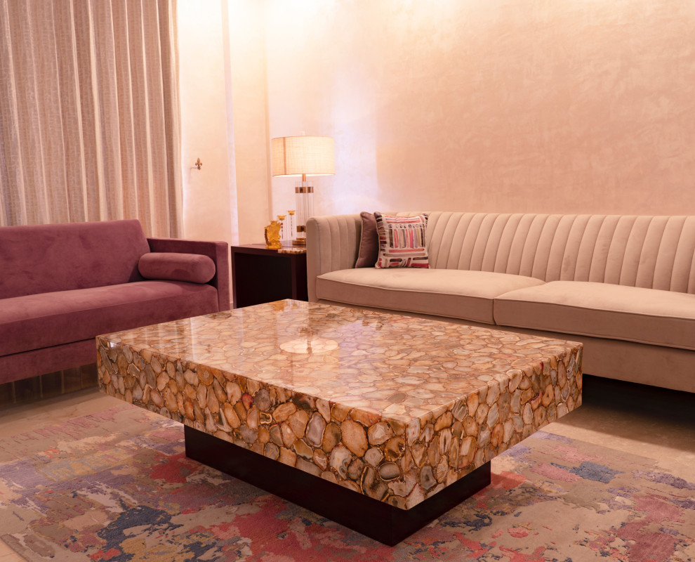 Gupta Residence - Contemporary - Living Room - Delhi - by WATTIEZA ...