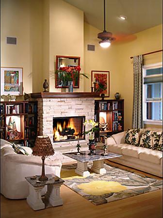 Haiku Plantation Style Home - Tropical - Living Room - Hawaii - by Maui ...