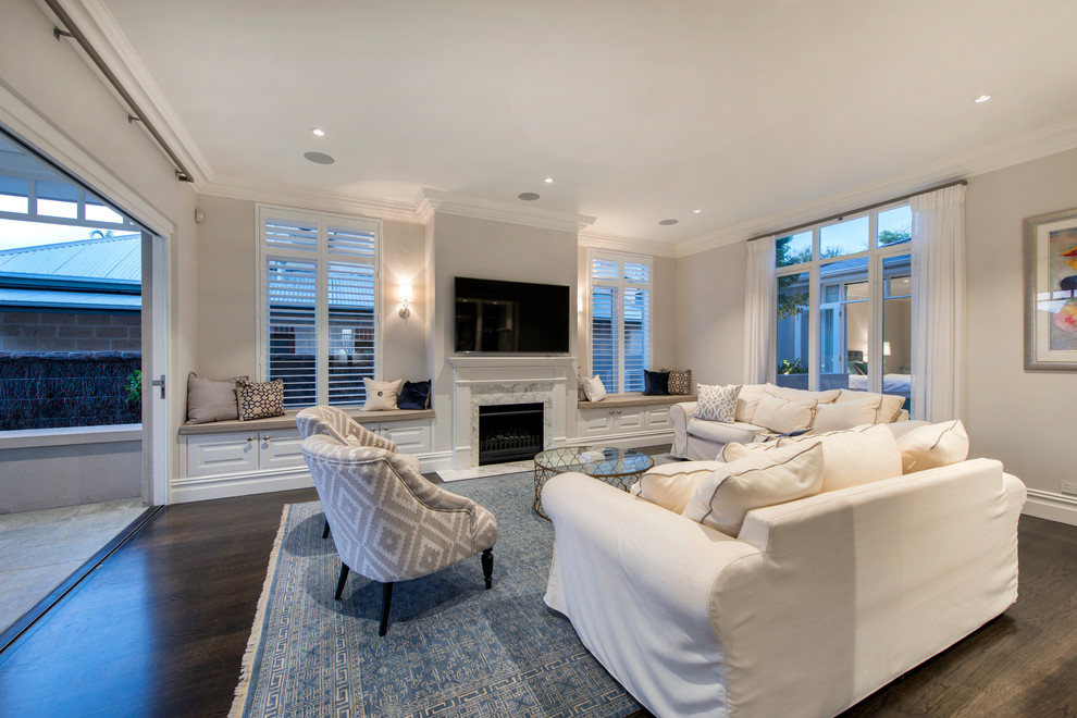 Hamptons Style - Traditional - Living Room - Perth - by Justin Everitt ...