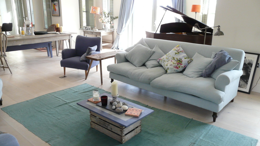 Hamptons style white oak floors for a Sussex beach house - Beach Style ...