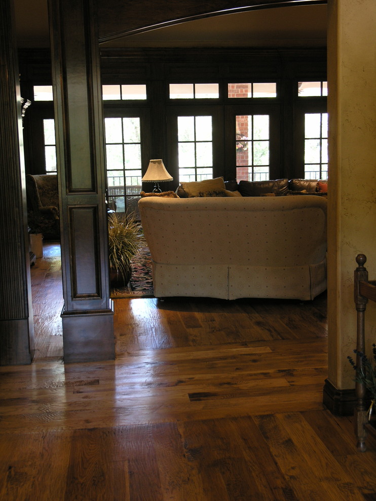 Hand Scraped Hand-Hewn Hand-Rubbed Natural Finish on 7" Character ...