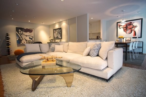 Happy Customers - Modern - Living Room - Los Angeles - by Modern Rugs ...