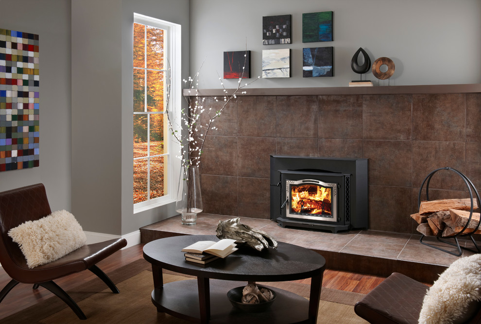 Harman 300i Wood Insert - Contemporary - Living Room - DC Metro - by ...