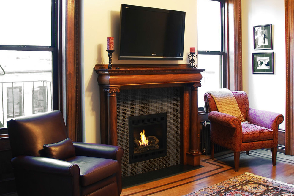 Hearth Cabinet Ventless Fireplace