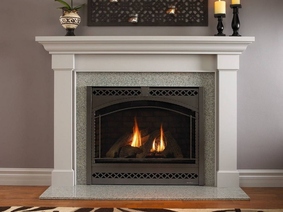 Heat & Glo SL-950 Slim Line Gas Fireplace - Traditional - Living Room ...