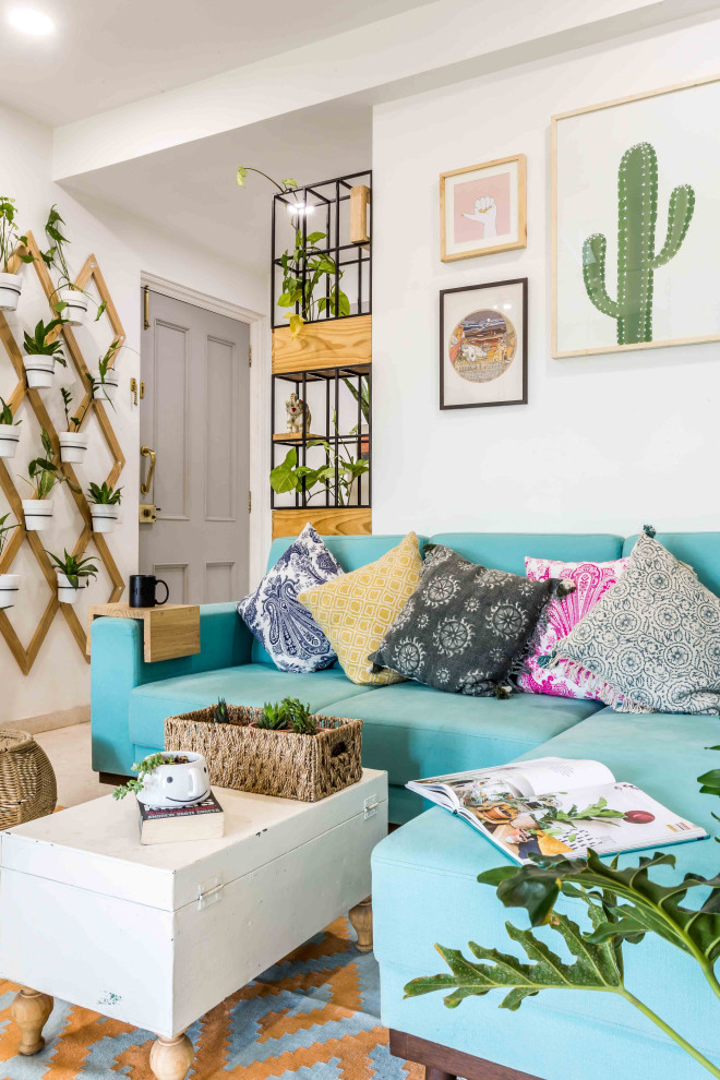 Heliconia - Eclectic - Living Room - Ahmedabad - by Neha Rajora Designs ...