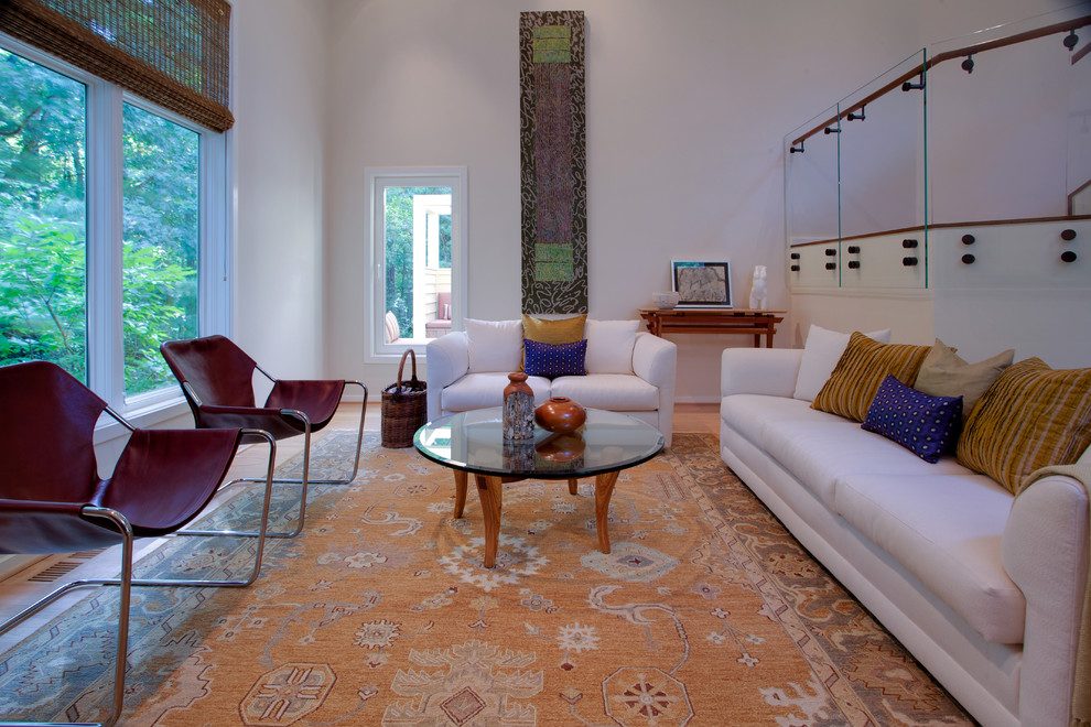 Hemingway Style - Contemporary - Living Room - DC Metro - by REVE ...