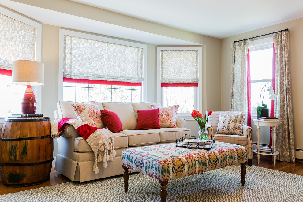 HGTV House Hunter Renovations - Farmhouse - Living Room - Boston - by ...