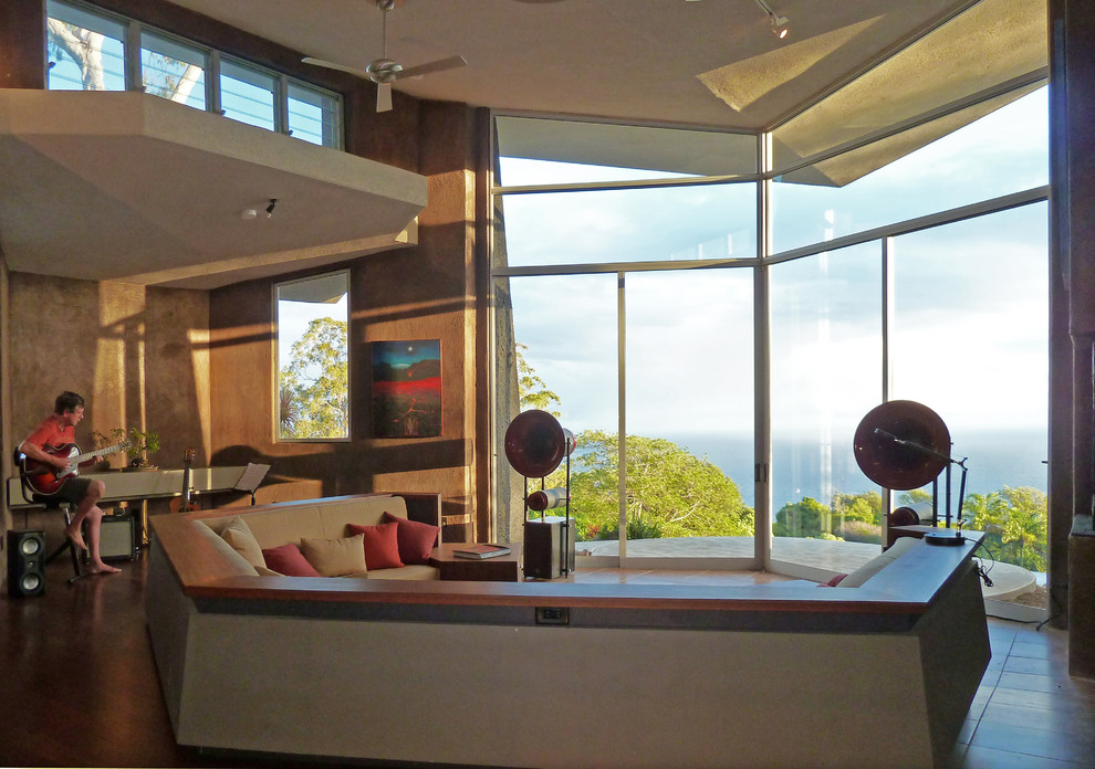 Hi'ilani EcoHouse Interiors - Modern - Living Room - Hawaii - by Studio ...