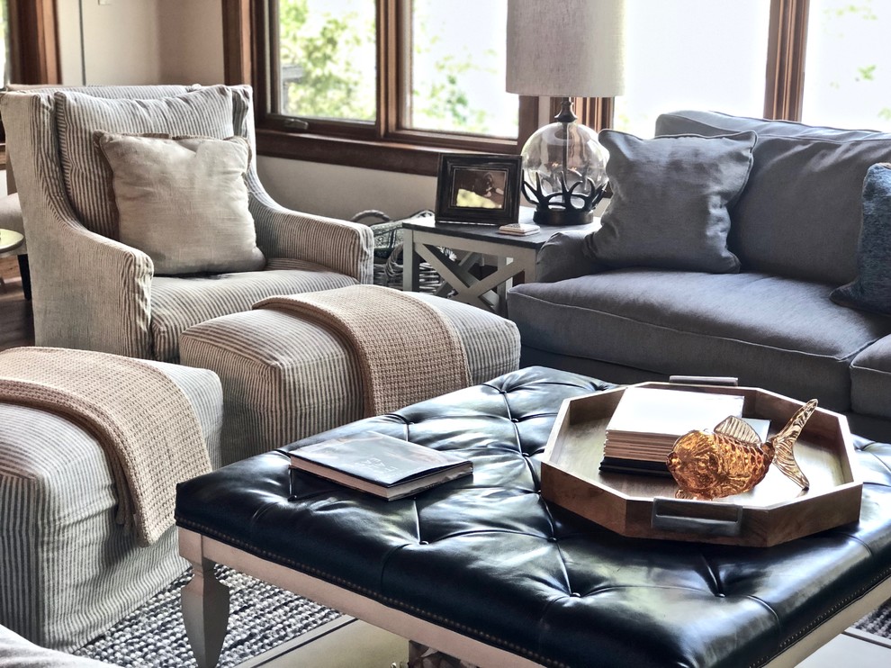 Highland Park Cottage - Transitional - Living Room - Toronto - by Andra ...