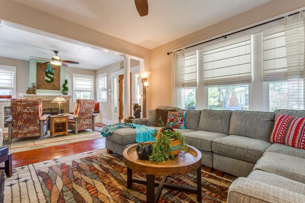 Historic Alston Avenue - Arts & Crafts - Living Room - Dallas - by ...