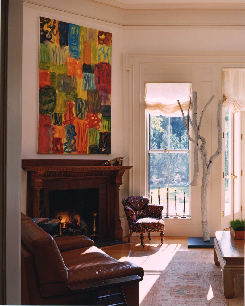 Historic Colonial Revival - Transitional - Living Room - Boston - by ...