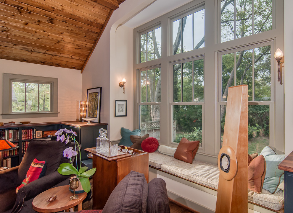 Historic District Tudor Addition - Eclectic - Living Room - Nashville ...